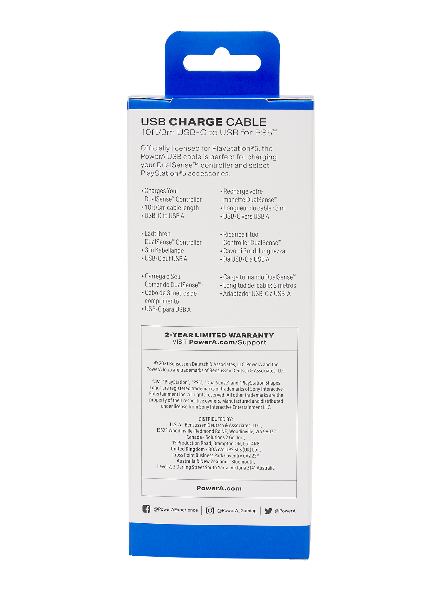 USB-C Cable for PlayStation 5 – PowerA | ACCO Brands Australia Pty Limited