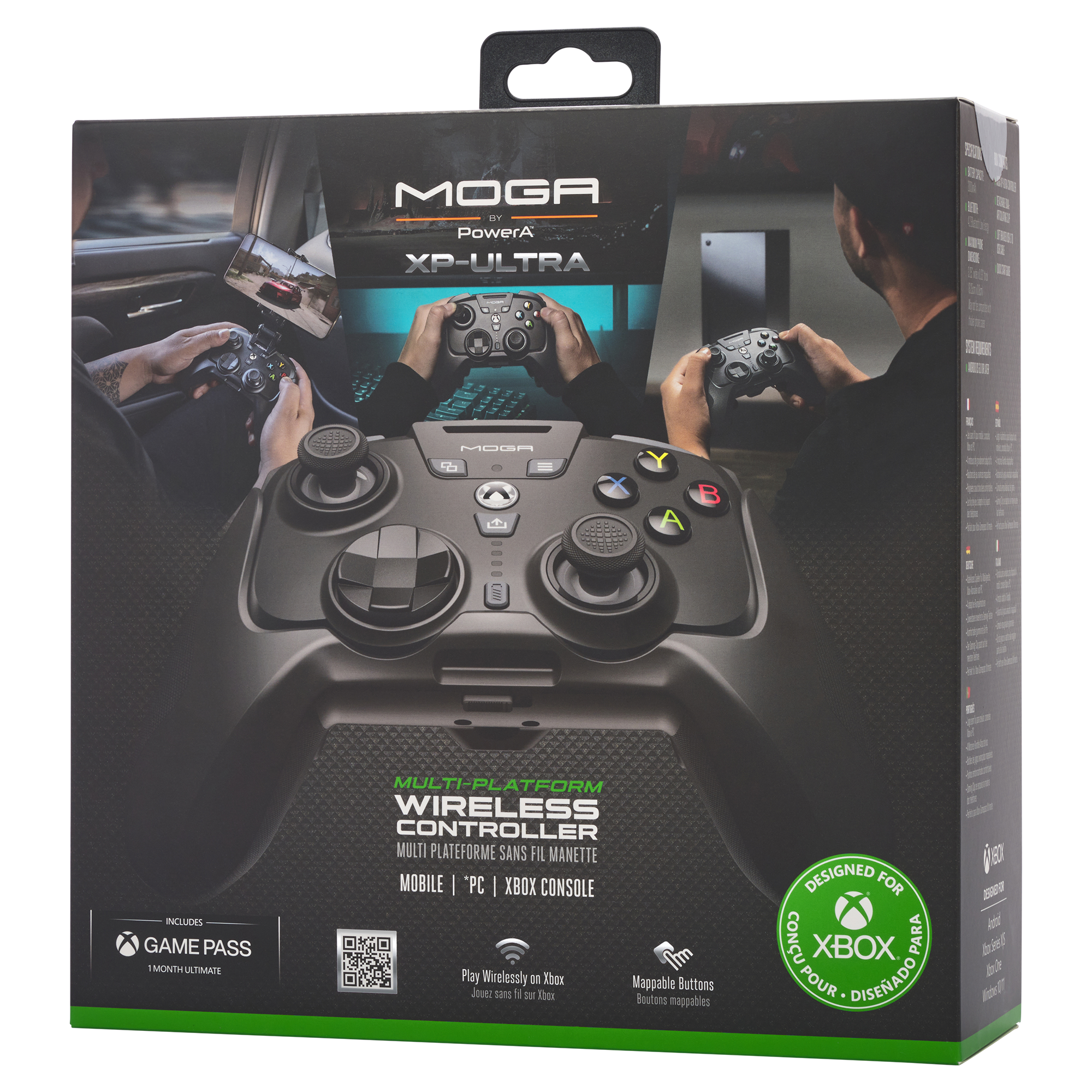MOGA XP-ULTRA Multi-Platform Wireless Controller for Mobile, PC and Xb ...