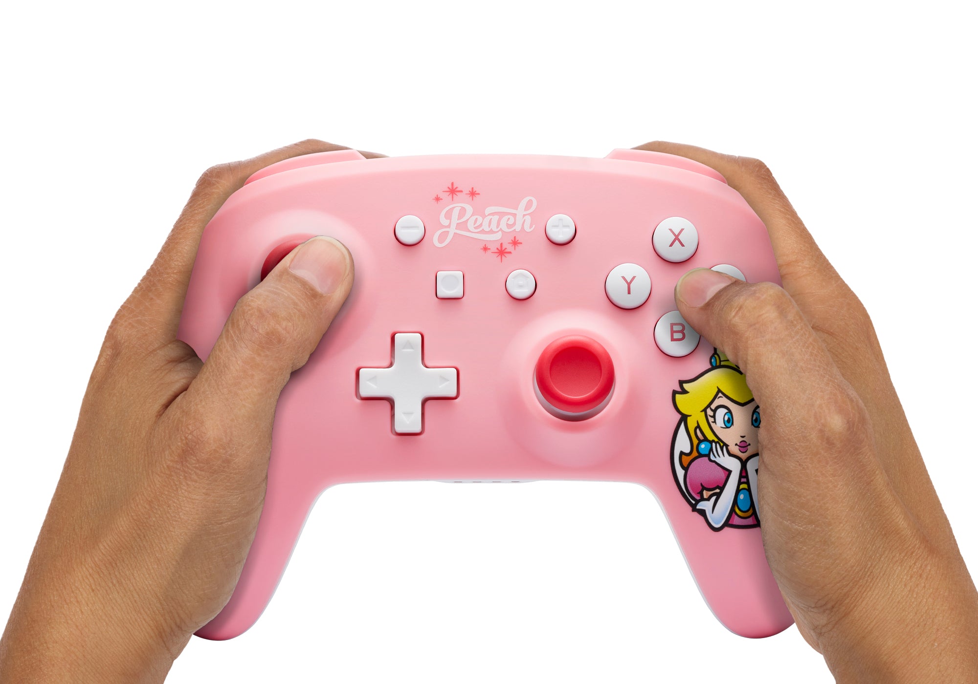Wireless Controller for Nintendo Switch - Princess Peach Pink – PowerA ...