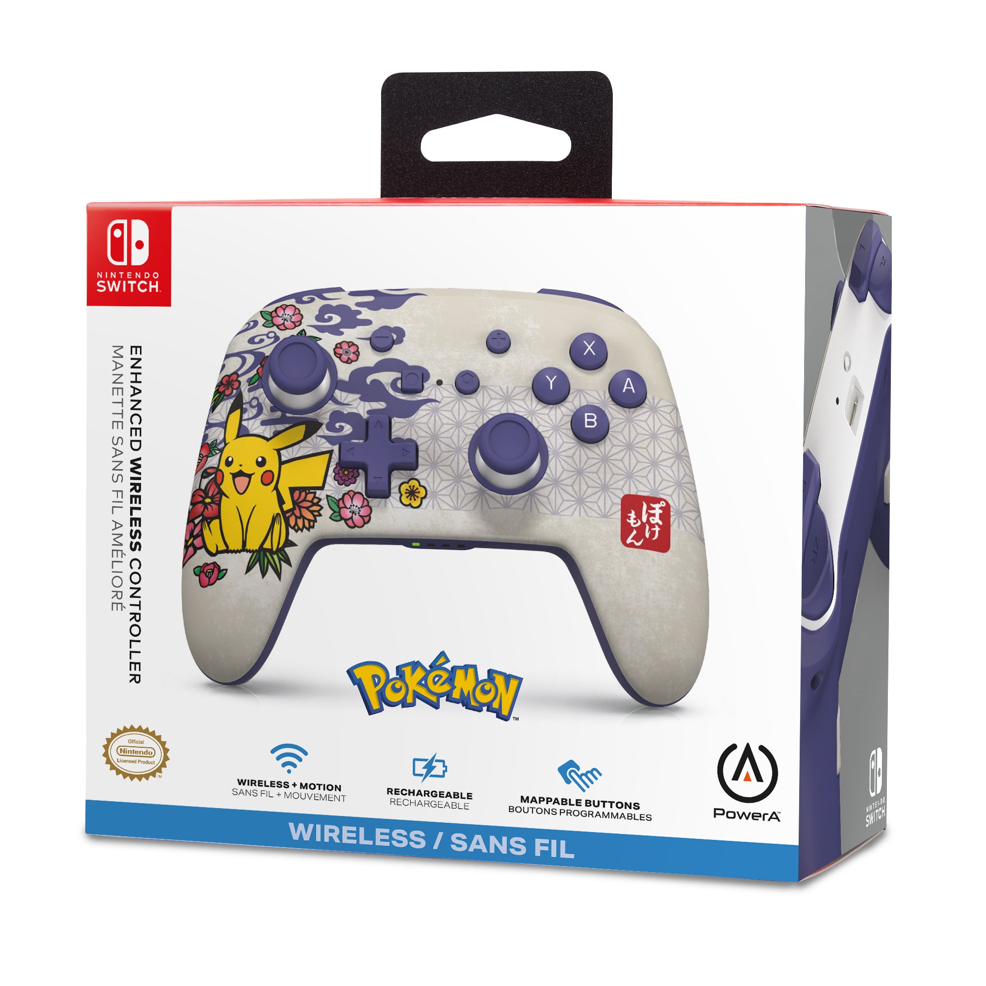 Enhanced Wireless Controller for Nintendo Switch - Pokémon Blossom ...