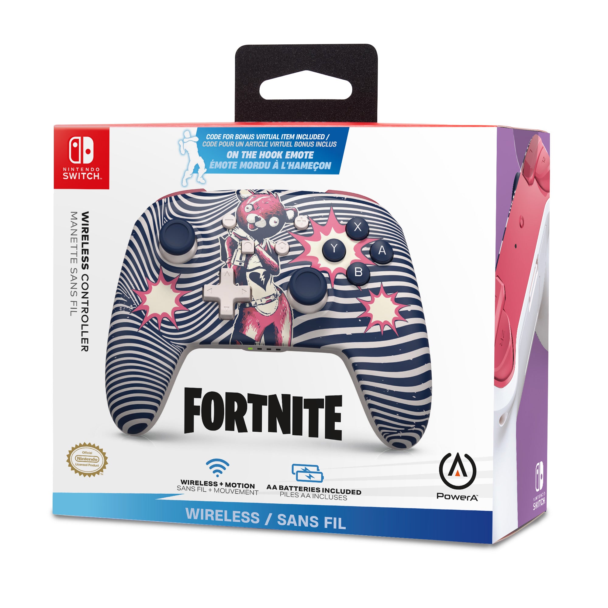 Wireless Controller for Nintendo Switch - Fortnite: Cuddle Team Leader ...